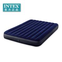 China Intex 64759 Inflatable Double Air Bed Camping Mattress with Pillow Rest Classic Airbed for sale