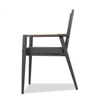 China Metal Outdoor Dining Table And Chair Set for Hotel Garden Set Modern Patio Furniture for sale