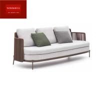 China Outdoor Furniture Single Seat Weaving Modern Rope Woven Lounge Sofa with OEM/ODM for sale