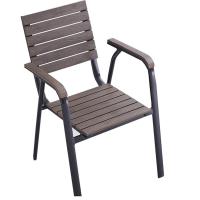 China Mail Packing Outdoor Furniture Aluminum Frame Dining Table and Chairs with General for sale