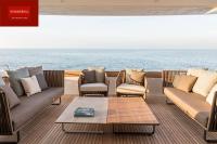 China Modern Garden Furniture Aluminum Outdoor Furniture Patio Rope Sofa Two Seat for sale