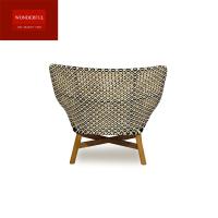 China Outdoor Garden Furniture Rattan Chairs with High End Waterproof Foam and Quick Drying for sale