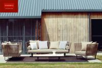 China Rattan / Wicker Outdoor Furniture Garden Sofas for Custom Professional Manufacture for sale