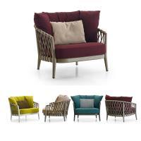 China Quick Dry Foam One Seat Rattan Sofa for Outdoor Furniture Customization for sale