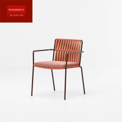 China General Outdoor Furniture Modern Design Oem Custom Aluminium Patio Dining Rope Chairs for sale