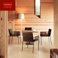 China General Outdoor Furniture Modern Design Oem Custom Aluminium Patio Dining Rope Chairs for sale