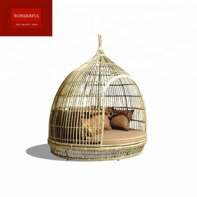 China Eco-friendly Modern Outdoor Furniture Rattan Lounge Chair for Garden Tranquility for sale