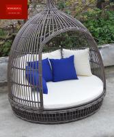 China Eco-friendly Modern Outdoor Furniture Rattan Lounge Chair for Garden Tranquility for sale