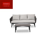 China Modern Optional Black Nordic Design Style Coffee Table for Outdoor Garden Furniture for sale