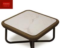 China High End Hotel Modern Luxury Glass Coffee Table with Customized Design and Size for sale