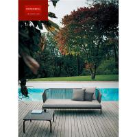 China Living Room Waterproof Three Seats Rope Sofa for Modern Style Garden Outdoor Furniture for sale