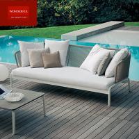 China Living Room Waterproof Three Seats Rope Sofa for Modern Style Garden Outdoor Furniture for sale