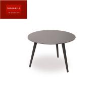 China Customized Leisure Facilities Unique Outdoor Luxury Round Frame Garden Furniture Coffee Table for sale