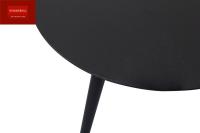 China Customized Leisure Facilities Unique Outdoor Luxury Round Frame Garden Furniture Coffee Table for sale