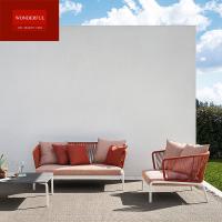 China Hotel Outdoor Furniture Nordic Style Customized with Latest Design and Durable Rope for sale