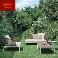 China Hotel Outdoor Furniture Nordic Style Customized with Latest Design and Durable Rope for sale