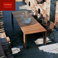 China Modern Outdoor Aluminum Armchair Dining Chairs with Teslin or Olefin Rope for sale