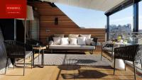 China Outdoor Waterproof Nordic Garden Furniture Relaxing Couch Rope 2 Seat Sofa Optional for sale