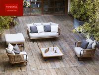 China High End Rattan Outdoor Furniture Modern Luxury Sofa Set for Outdoor Entertaining for sale