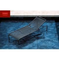 China Outdoor Furniture Modern Waterproof Aluminum Sun Loungers Chair for Swimming Pool for sale