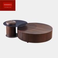 China Unique Design Black Nordic Style Outdoor Round Coffee Table for Modern Outdoor Areas for sale