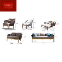 China CUSTOMIZED Modern Garden Terrace Rope Sofa for Casual Outdoor 