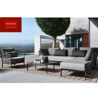 China Modern Italian Rope Sofa for Garden Patio Furniture within Teslin Or Olefin Rope for sale