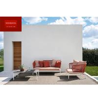 China Mail Packing Custom Garden Outdoor Furniture Couch with Rotten Rope Luxury Exterior Sofa for sale