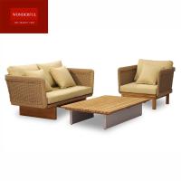 China Outdoor Furniture Wood Sofa Platform Bed Modern and Customized for Your Outdoor Oasis for sale
