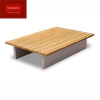 China Outdoor Furniture Wood Sofa Platform Bed Modern and Customized for Your Outdoor Oasis for sale