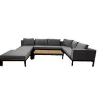 China Customized Modern Design Outdoor Furniture Sectional Fabric Sofa for Outdoor Living for sale