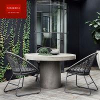 China Upgrade Your Hotel Bar Seating with Durable Rattan Outdoor Chair and Rope Stools for sale