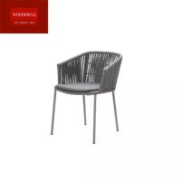 China Mail Packing Modern European Outdoor Rope Dining Chair for Restaurant and Commercial for sale