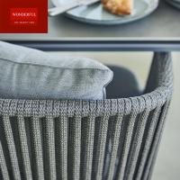 China Mail Packing Modern European Outdoor Rope Dining Chair for Restaurant and Commercial for sale
