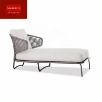 China Power Coated Frame Finish Outdoor Rattan/Rope Wood Sofa Set Furniture for Restaurant for sale