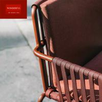 China Custom Outdoor Modern Dining Room Furniture Arm Chairs Adjustable in Height for Outdoor for sale