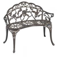 China Street Leisure Modern Park Bench with Waterproof Design and Cast Aluminum Frame for sale