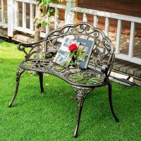 China Street Leisure Modern Park Bench with Waterproof Design and Cast Aluminum Frame for sale