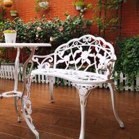 China Street Leisure Modern Park Bench with Waterproof Design and Cast Aluminum Frame for sale
