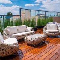 China Transform Your Outdoor Space with Couture Jardin Hotel Luxury Garden Rattan Sofa Set for sale