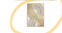 China Home Furniture Modern Earthy Lines Art Print Canvas Painting for Decor General Furniture for sale
