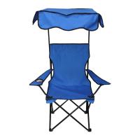 China Foldable Backpack Portable Camping Beach Chair With Canopy for Outdoor Trips for sale