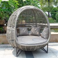 China PE Rattan Garden Sun Lounger Wicker Day Bed Add a Touch of Luxury to Your Garden for sale