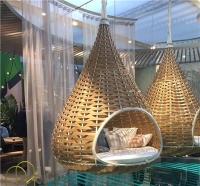 China Sofa Set Nordic Fashion Design Garden Furniture Outdoor Hanging Rattan Sofa for sale