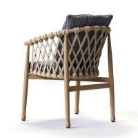 China Outdoor Garden Aluminum Chair with Foldable Design and Plastic Rattan Material for sale