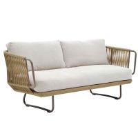 China Modern Design Style Hand-Made Craftsmanship Outdoor Rattan Woven Sofa Furniture Set for sale