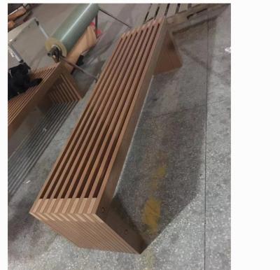 China Garden Furniture Plant Bench Outdoor Rest Chair with White Frame and Aluminum Leg for sale