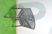 China Outdoor Dining Chair and Rope Cafe Coffee Table Set for Restaurant Garden Furniture for sale