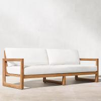 China Hotel Patio Garden Sets Teak Sofa and Outdoor Lounge Chair for Weatherproof Furniture for sale