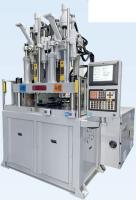China Rotary Turret Vertical Injection Molding Machine Two Color For Multi Material Products for sale